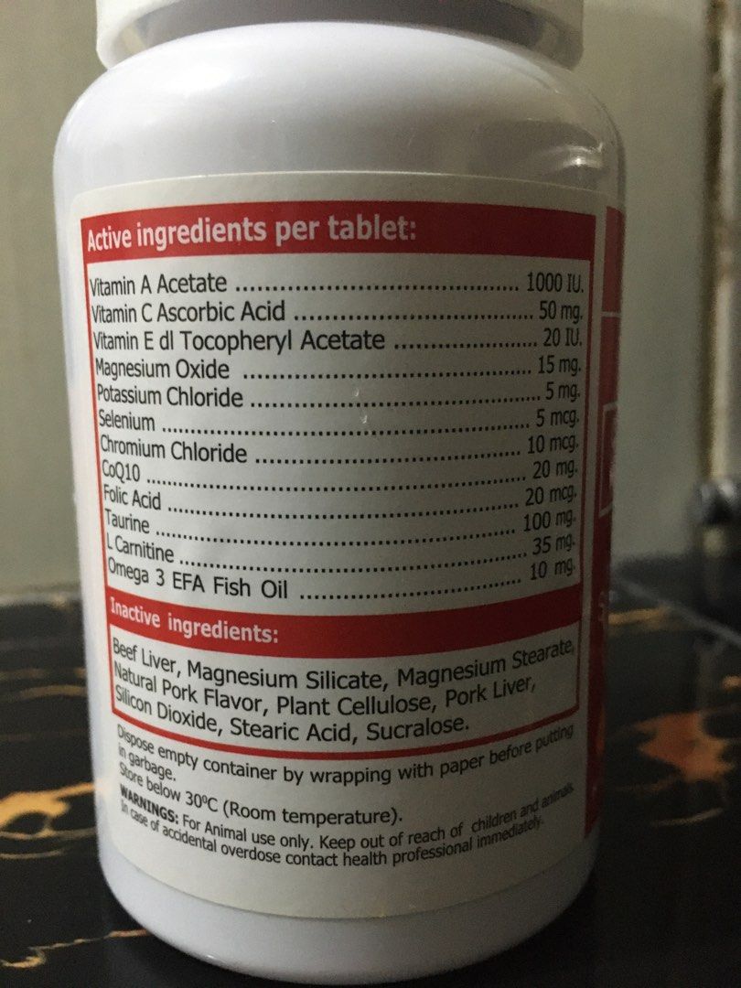 Animal Science Health Heart, Pet Supplies, Health & Grooming on Carousell