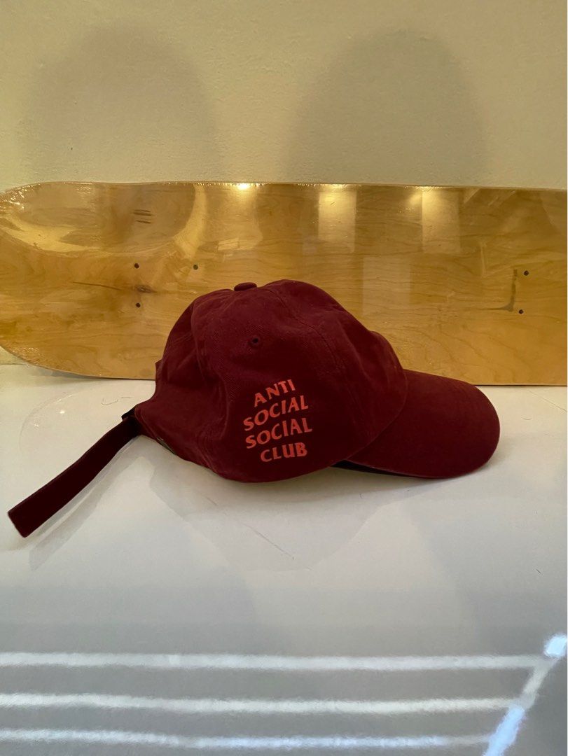 Anti Social Club cap, Men's Fashion, Watches & Accessories, Caps & Hats ...