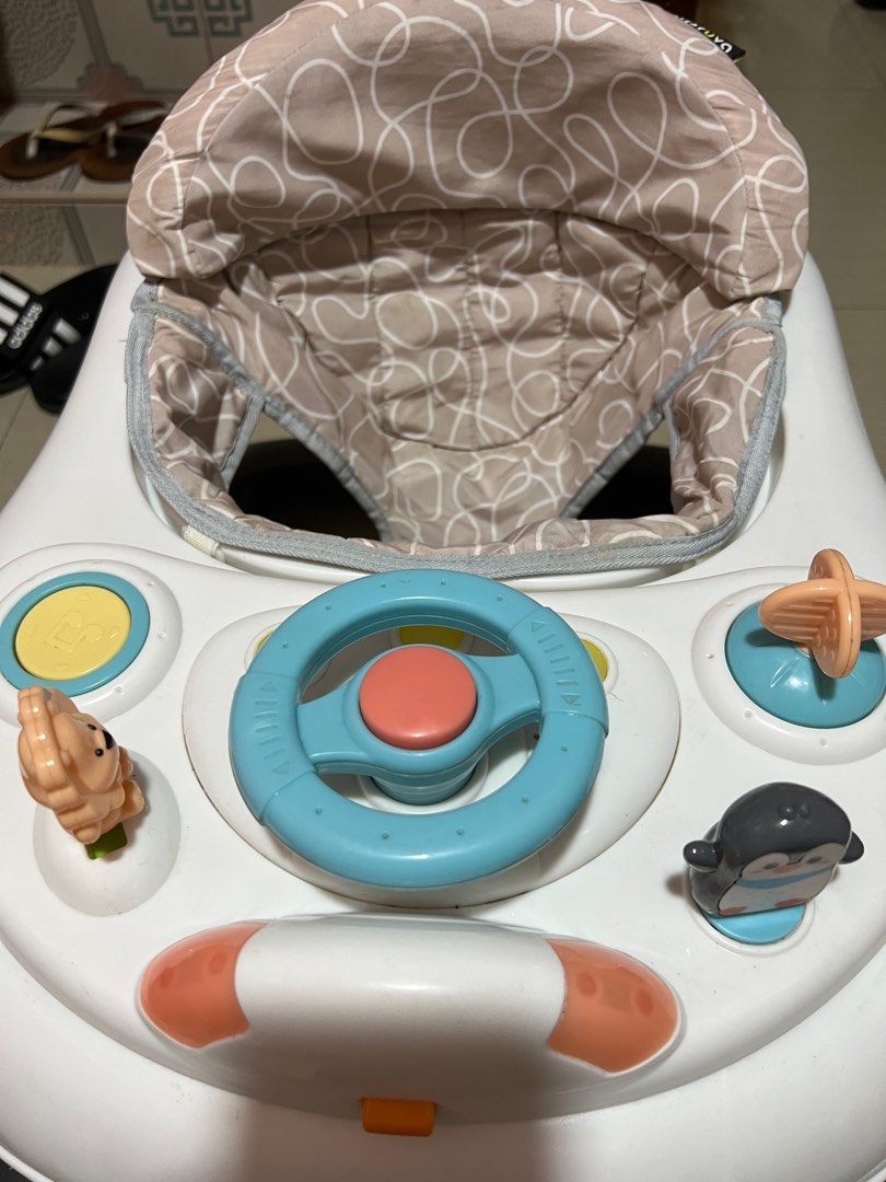 Apruva Walker with Handle Wheel Tray, Babies & Kids, Infant Playtime on ...