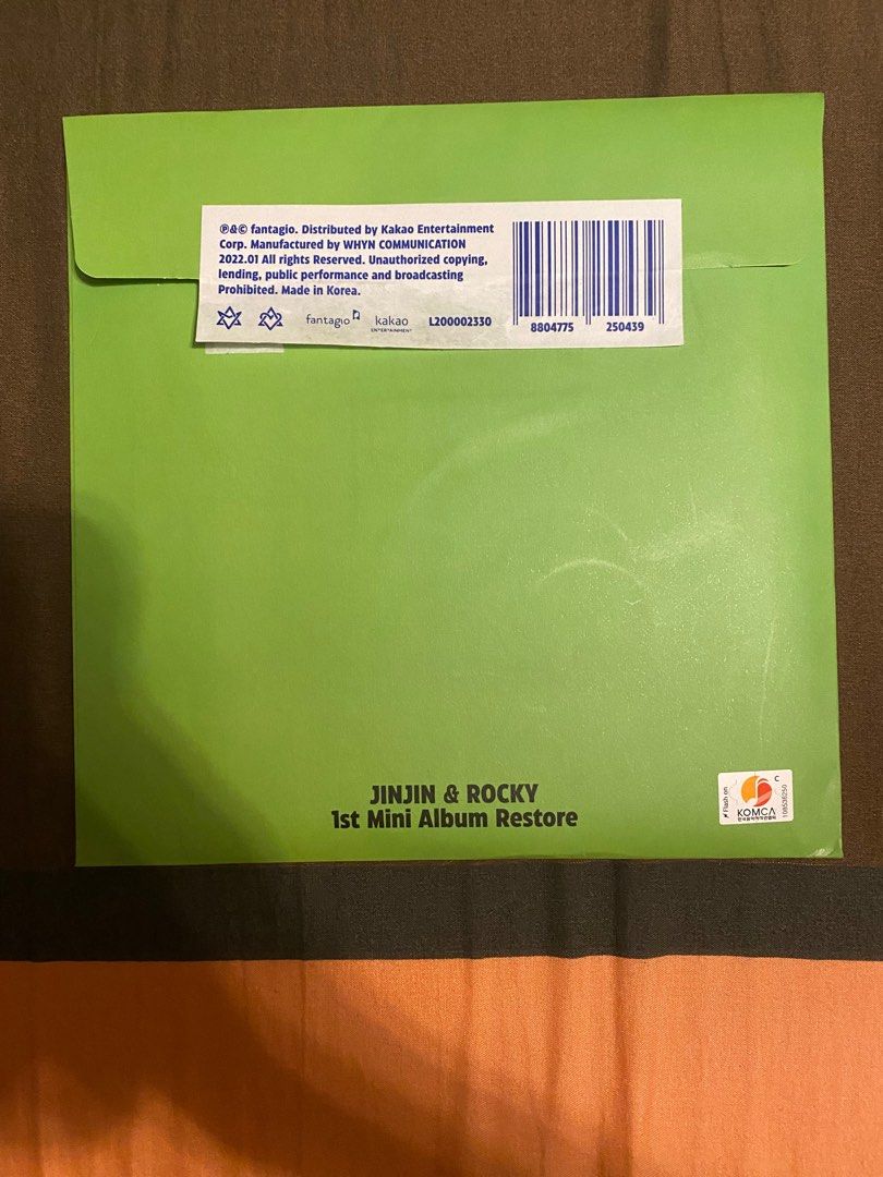 astro jinjin and rocky restore album vacation ver., Hobbies & Toys ...