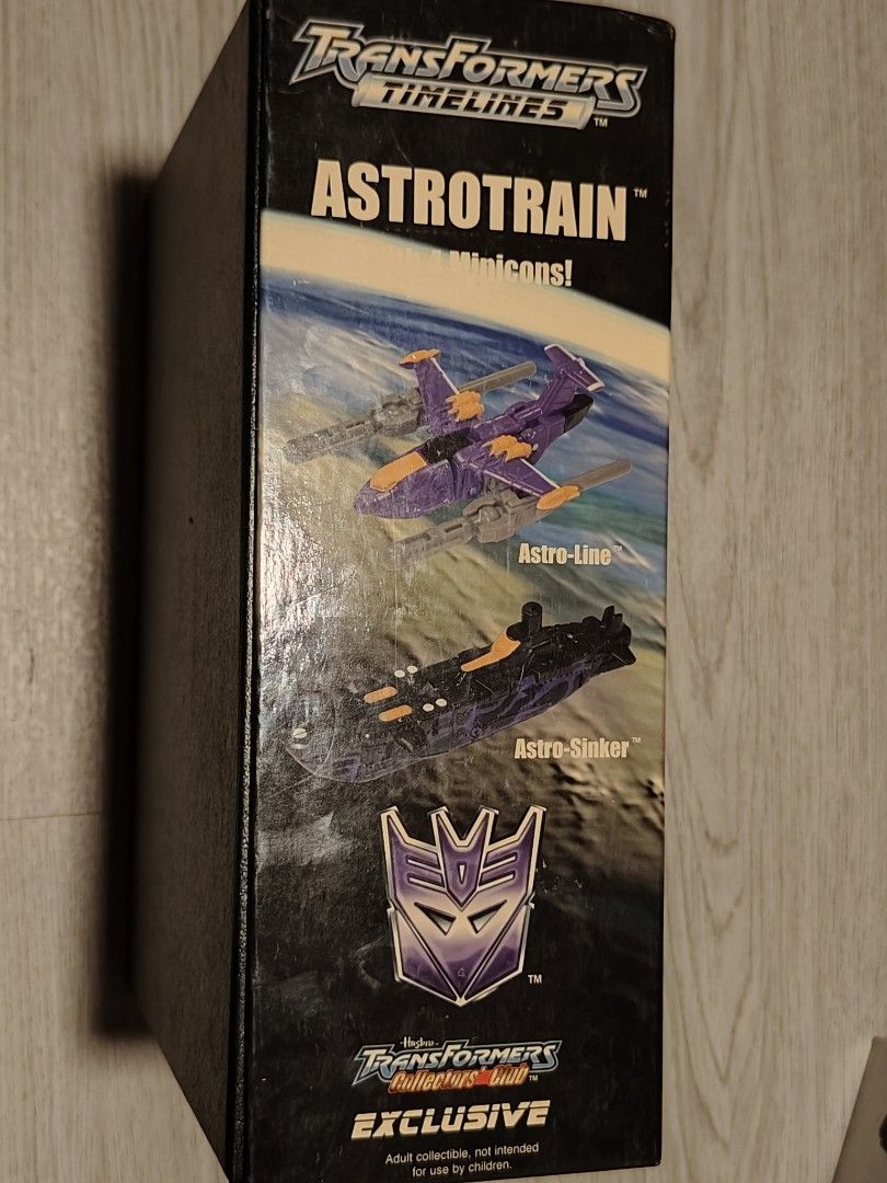 Astrotrain TFCC Transformers Collectors Club Exclusive (Hasbro) TFCC6AS ...