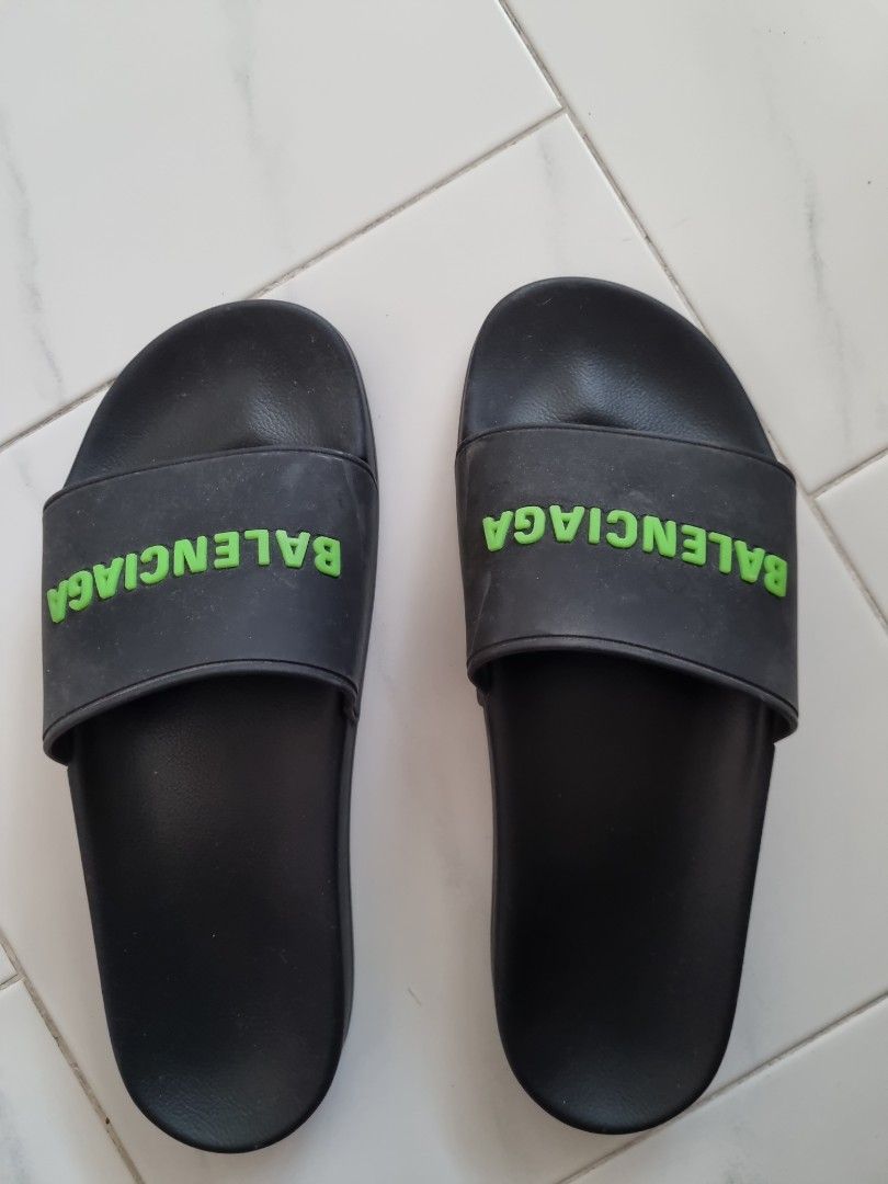 Balenciaga Sliders, Men's Fashion, Footwear, Flipflops and Slides on ...