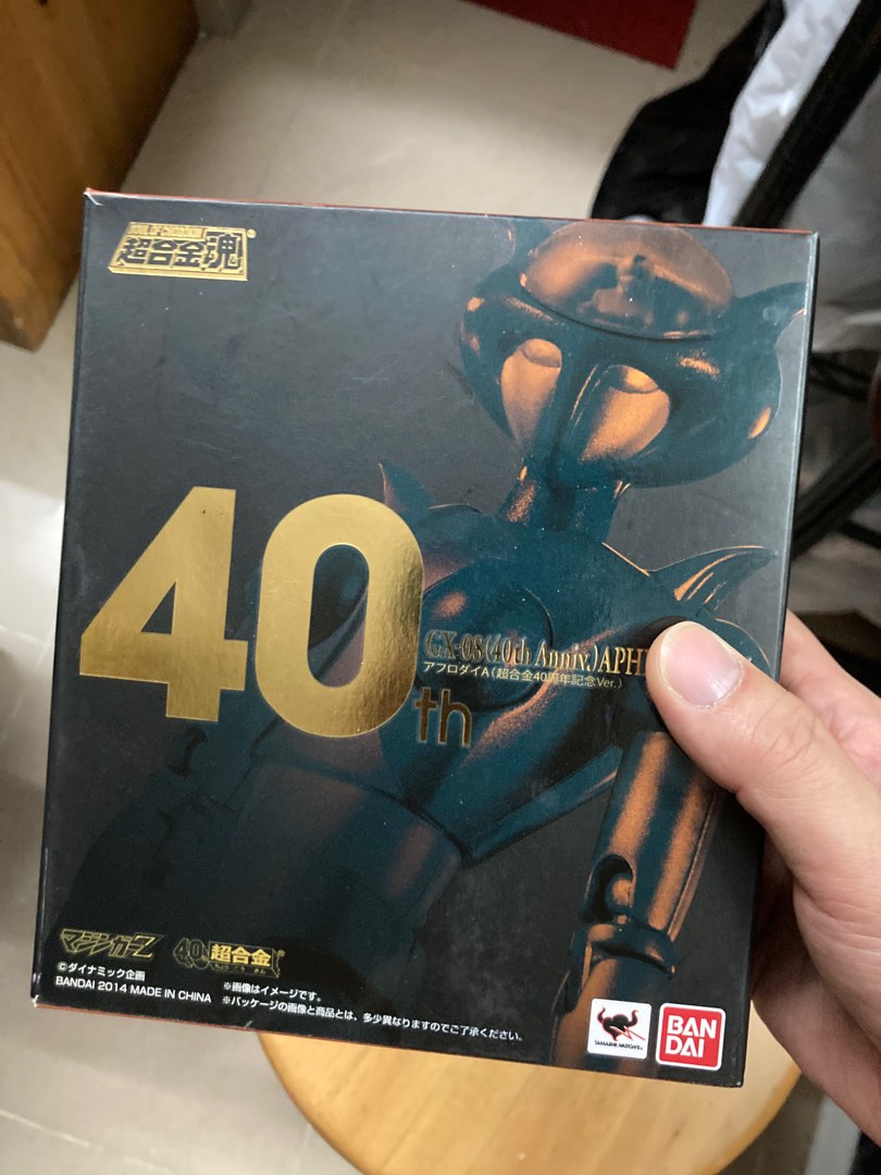 Bandai 超合金魂 GX-08 APHRODAU A 40th Annv. 愛美神 40週年版, 興趣及遊戲, 玩具 & 遊戲類 - Carousell