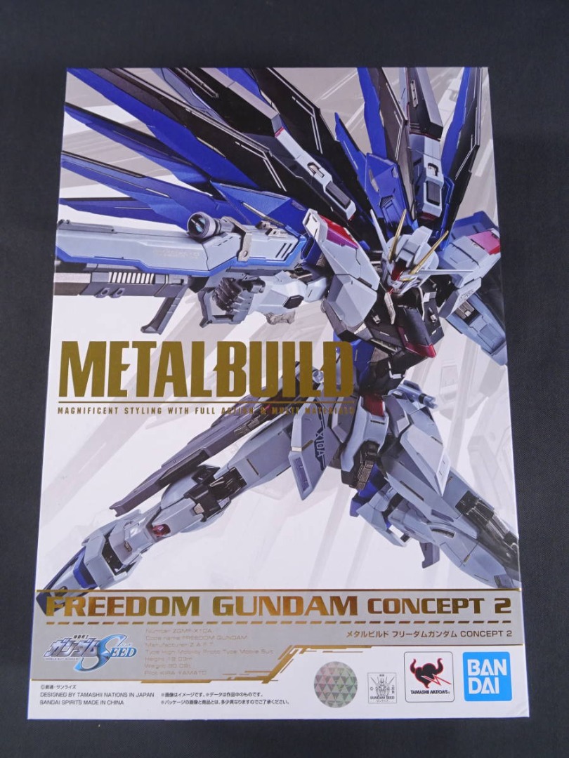 Bandai★METAL BUILD 自由高達 CONCEPT 2★二手, 興趣及遊戲, 玩具 & 遊戲類 - Carousell