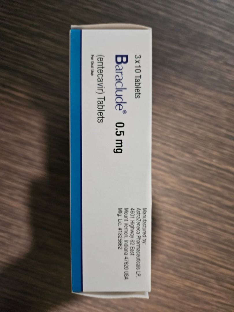 Baraclude Entecavir 0.5mg, Kesehatan & Kecantikan, Kulit, Sabun & Tubuh ...