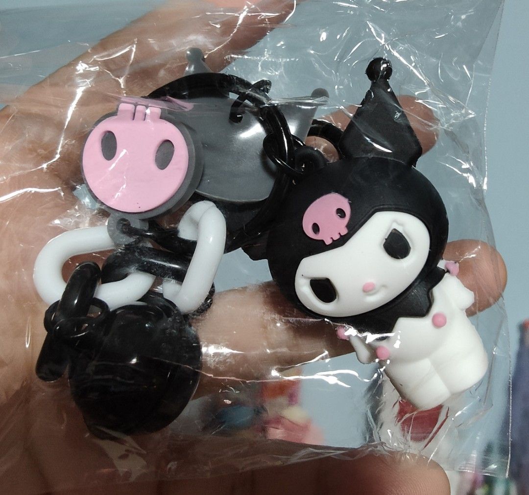Black kuromi keychain, Hobbies & Toys, Toys & Games on Carousell