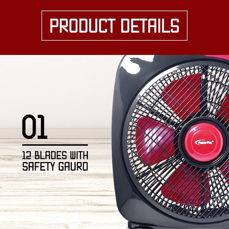 PowerPac Box fan, Furniture & Home Living, Lighting & Fans, Fans on ...