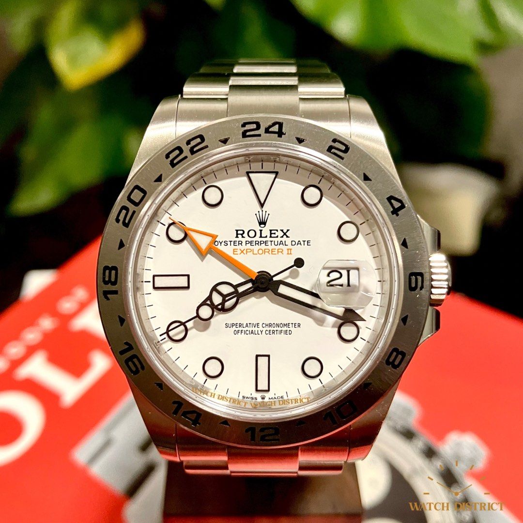 Brand NEW June 2023 Rolex Explorer II “Polar” White Dial 226570 FULL SET, Luxury, Watches on ...