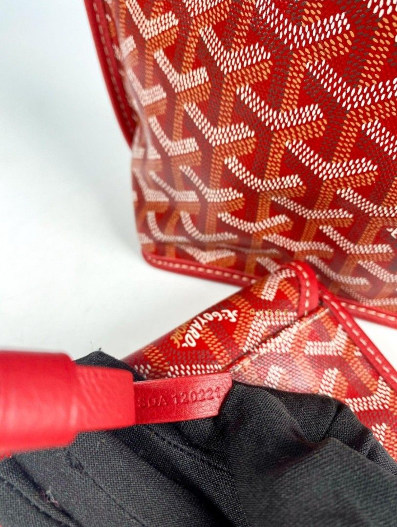 Brand New Goyard Anjou Mini Rouge (Red) on Carousell