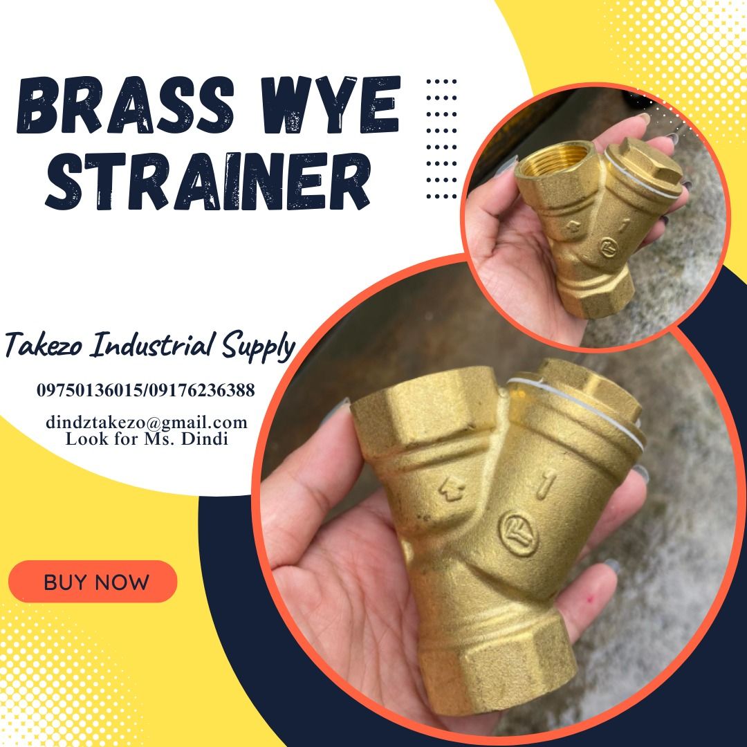 Brass Wye Strainer, Commercial & Industrial, Industrial Equipment on ...
