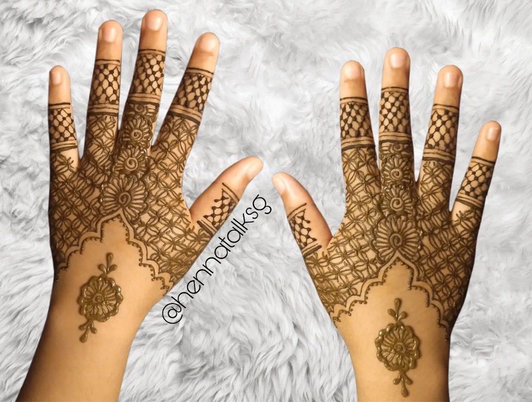 Bridal Henna & Henna Party (Mehndi), Beauty & Personal Care, Hands ...