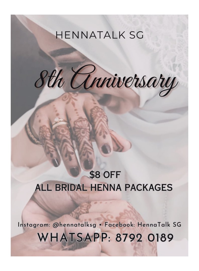 Bridal Henna & Henna Party (Mehndi), Beauty & Personal Care, Hands ...