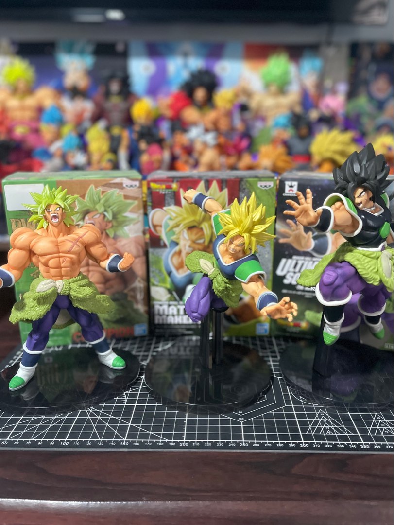 Broly The Movie Set, Hobbies & Toys, Toys & Games on Carousell