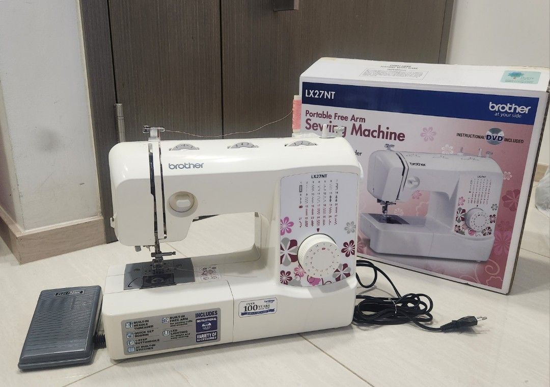 Brother Portable Sewing Machine LX27NT, TV & Home Appliances, Other ...