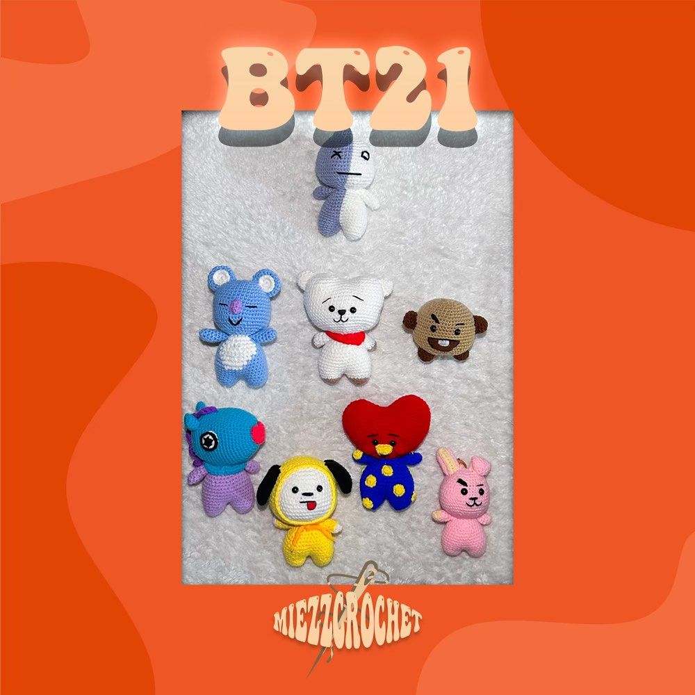 BT21 Plushies, Hobbies & Toys, Toys & Games on Carousell