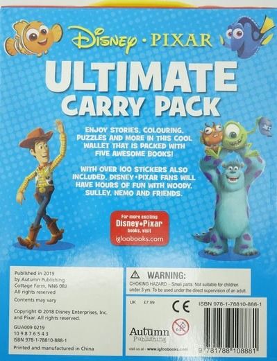 Buku Stiker Cerita Mewarnai Disney Pixar Ultimate Carry Pack Cars Toy ...