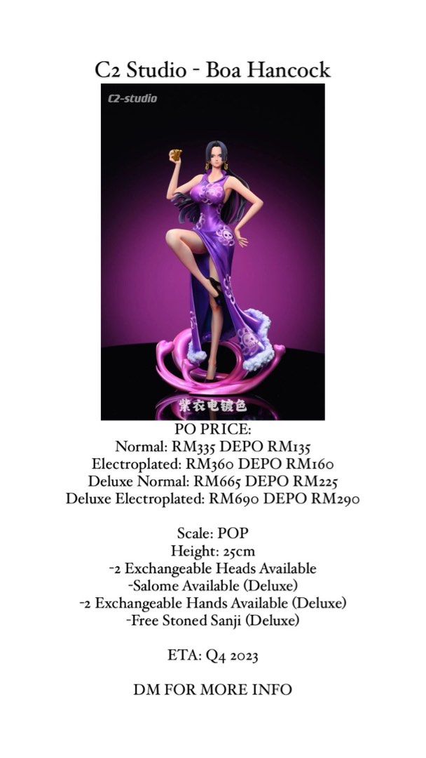 C2 Studio - Boa Hancock, Hobbies & Toys, Toys & Games on Carousell