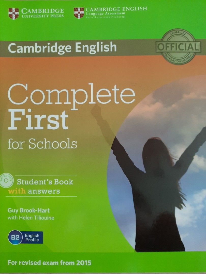 Cambridge Complete First for Schools student's book, 興趣及遊戲, 書本 & 文具, 書本 ...