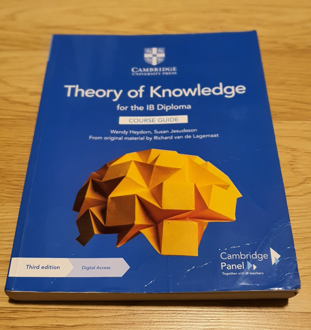 Cambridge IB Theory of Knowledge Textbook Third Edition with Digital ...