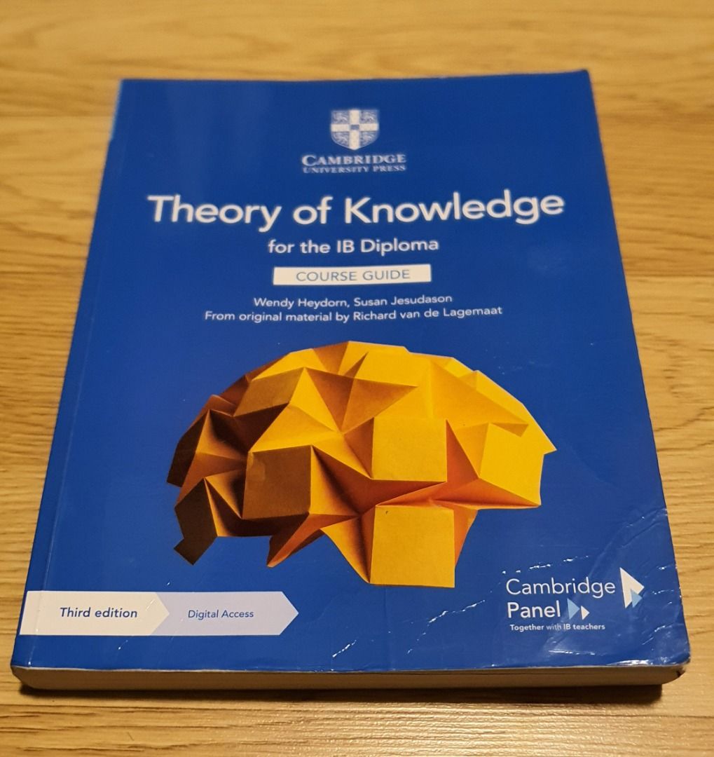 Cambridge IB Theory of Knowledge Textbook Third Edition with Digital ...