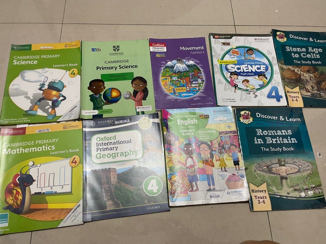 Cambridge primary year4 textbooks, Hobbies & Toys, Books & Magazines ...
