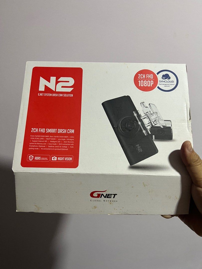 Car camera GNET N2 wifi, Car Accessories, Accessories on Carousell