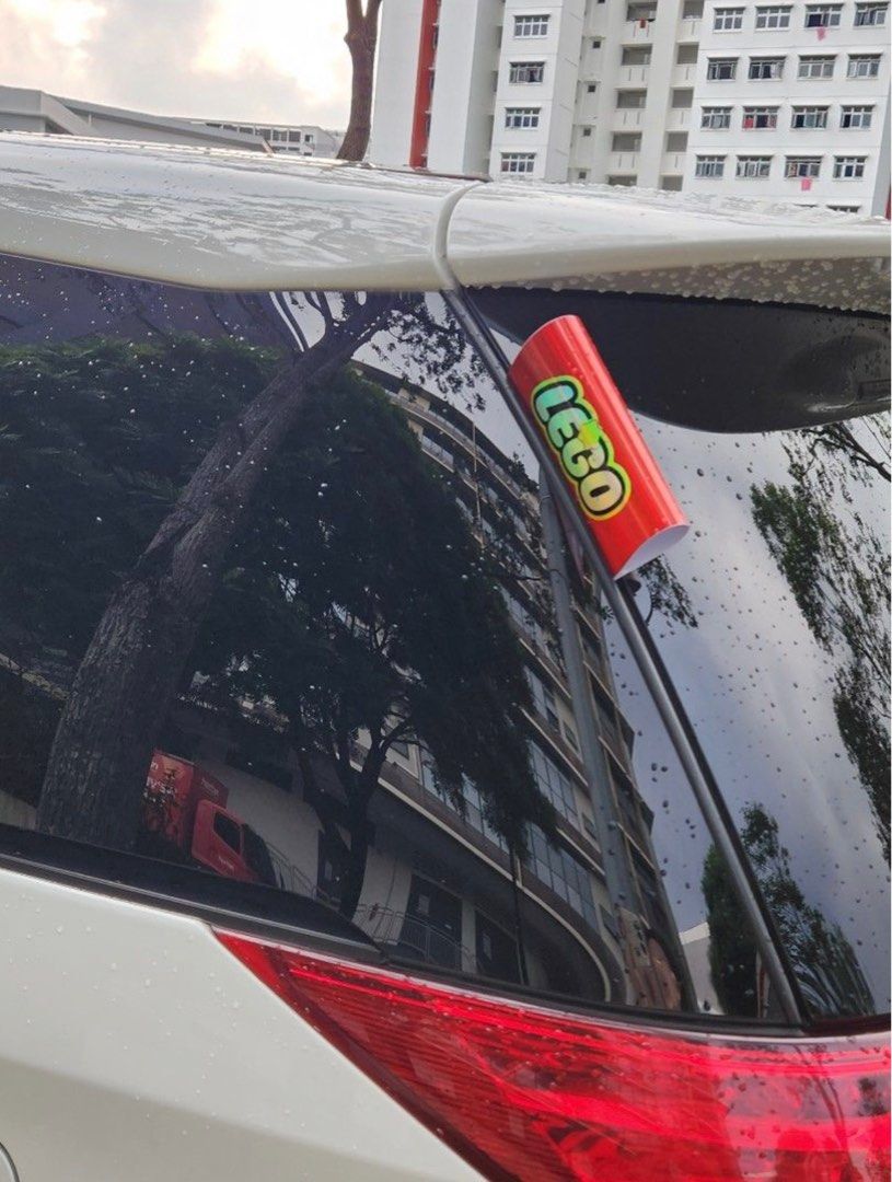 Car Van MPV SUV Exterior Customisable Wash Label Sticker Car Wash Label ...