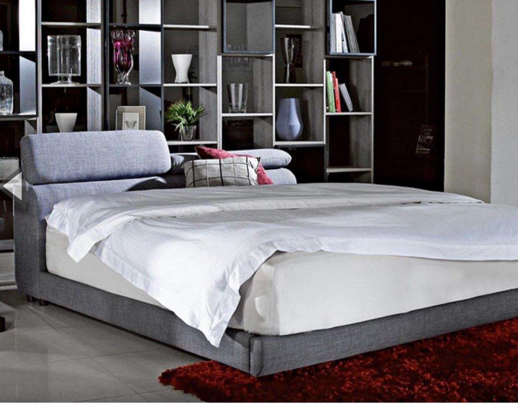 Cellini Apollo Bedframe With Storage And Adjustable Headboard ...