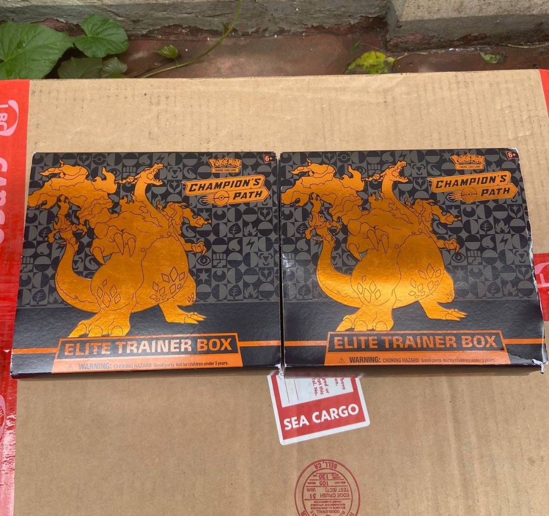 Charizard Elite Trainer Box (Unsealed), Hobbies & Toys, Toys & Games on ...