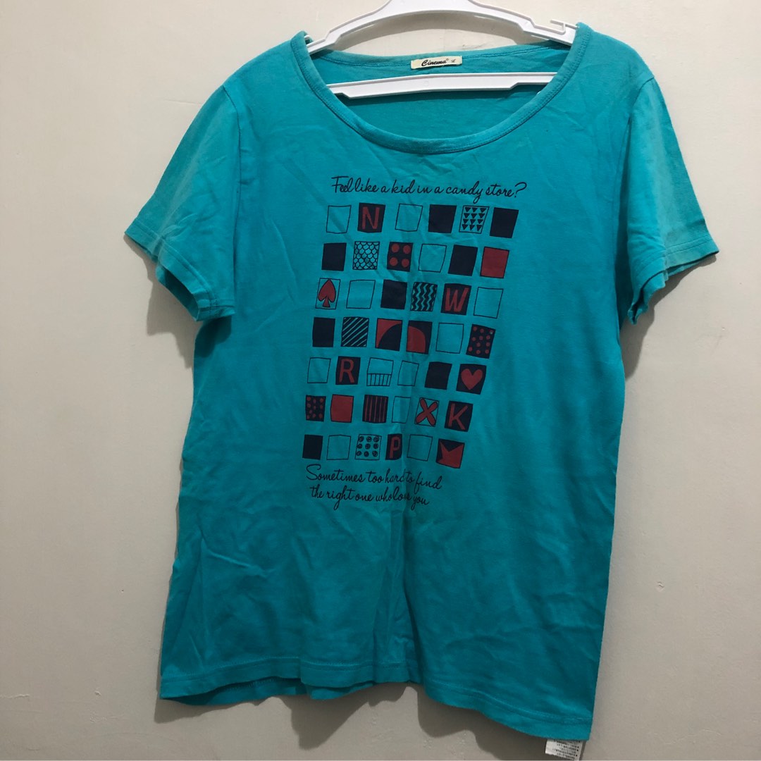 cinema (japan/japanese brand) basic shirt top, Women's Fashion, Tops ...