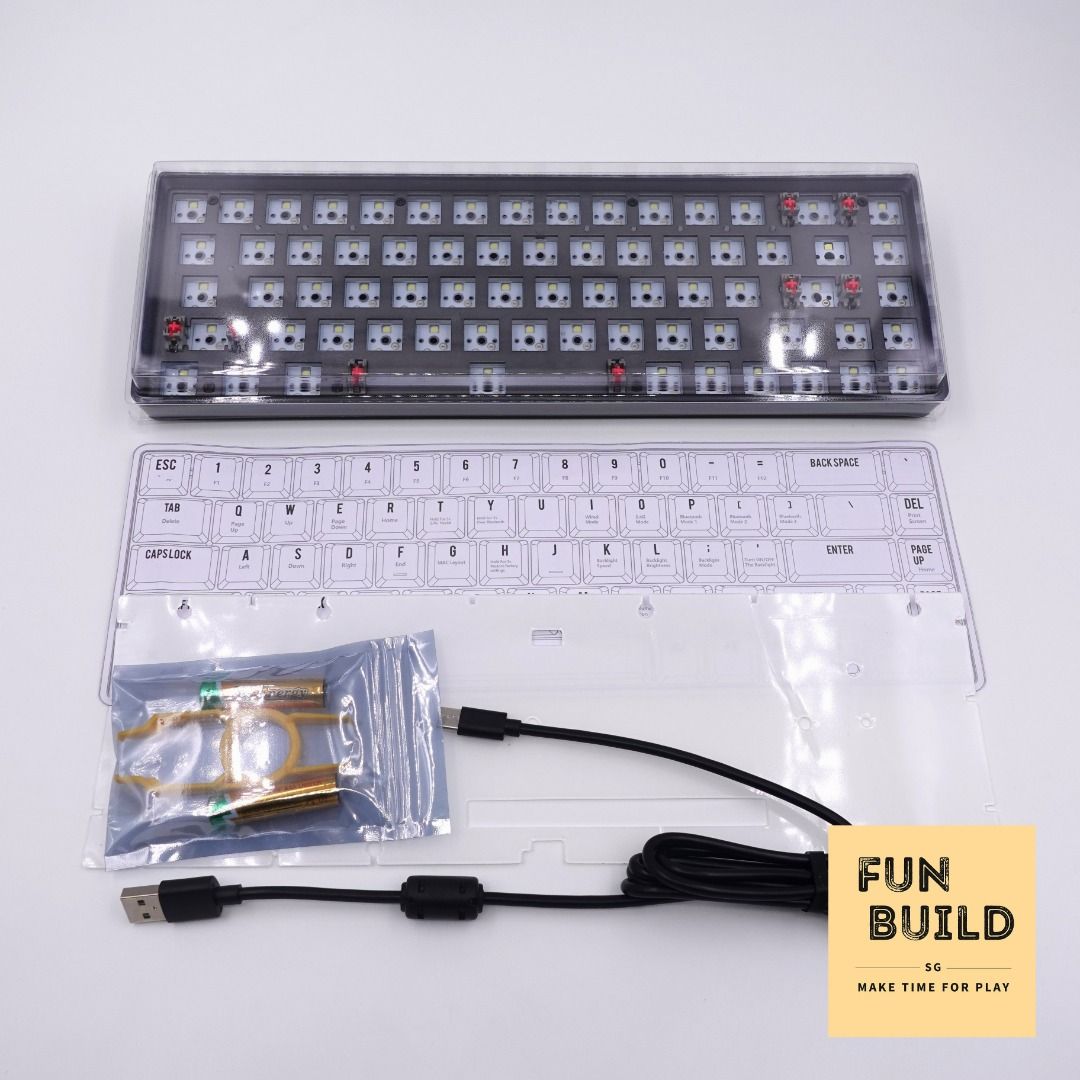 CiY Novice 68 Mechanical Keyboard Barebones Kit [CiY Tester, only ...