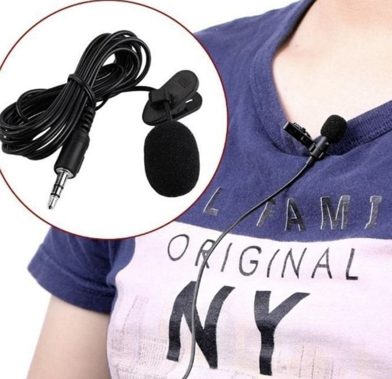 Clip-on 3.5mm External Microphone for Laptop / PC / Smart Phone / DSLR ...