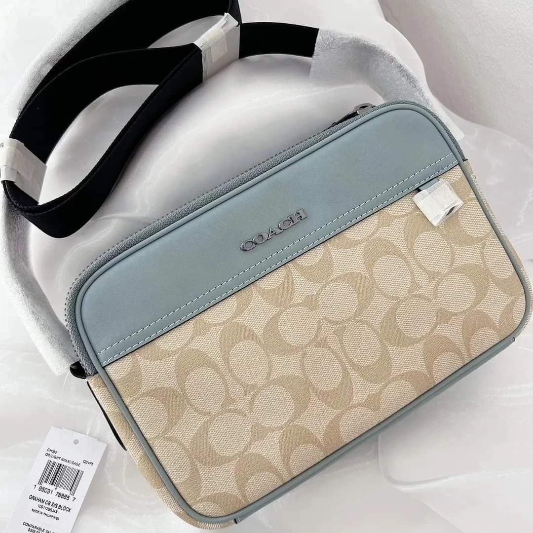 Coach Graham Crossbody in colorblock signature canvas, Luxury, Bags ...
