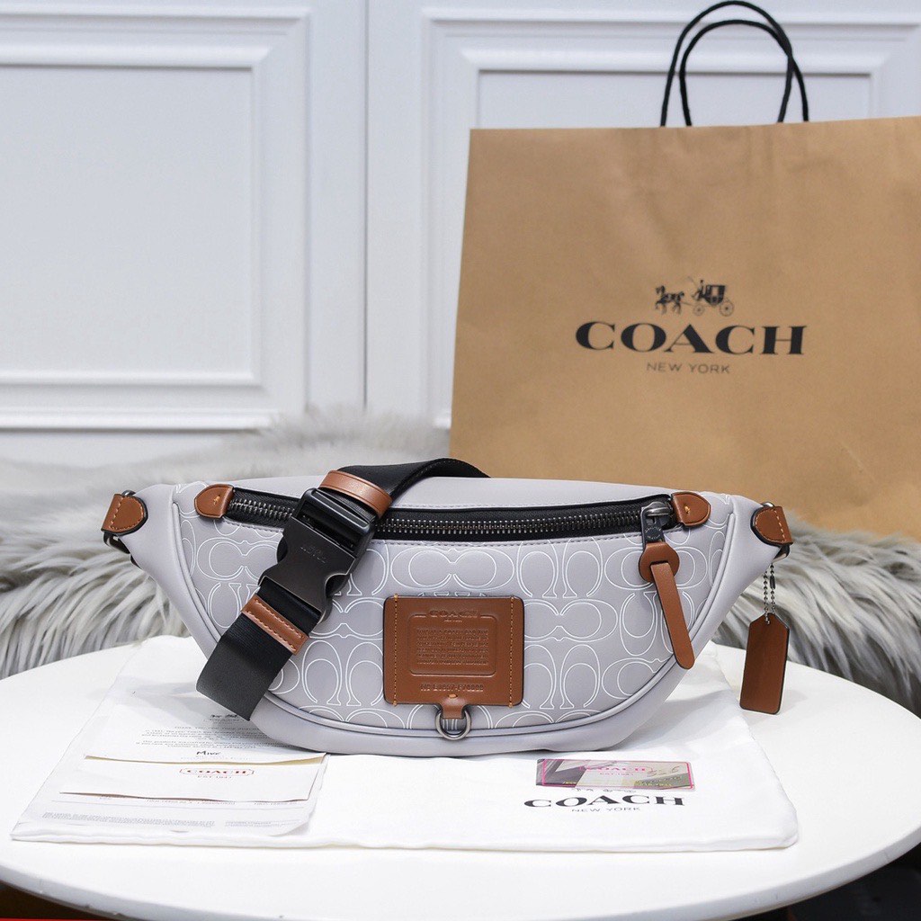 Coach waist bag men, Men's Fashion, Bags, Sling Bags on Carousell