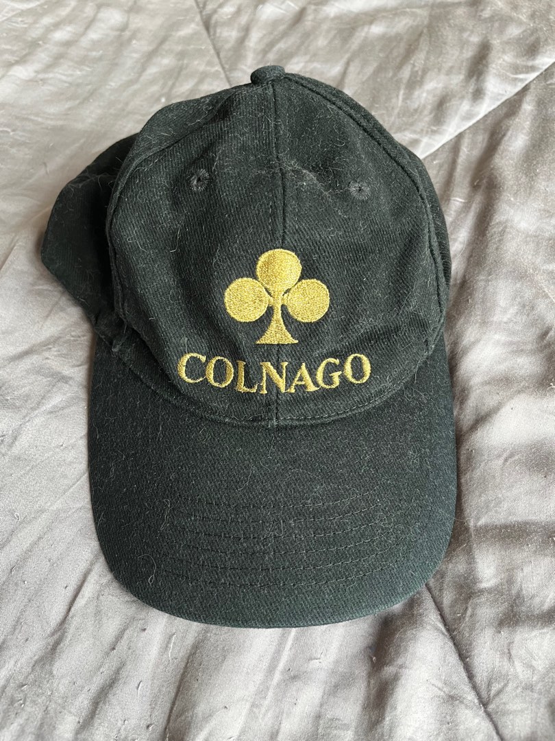 Colnago black cap gold logo, Men's Fashion, Watches & Accessories, Caps ...