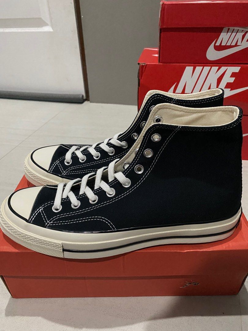 Converse Chuck Taylor High Cut Black, Men's Fashion, Footwear, Sneakers ...