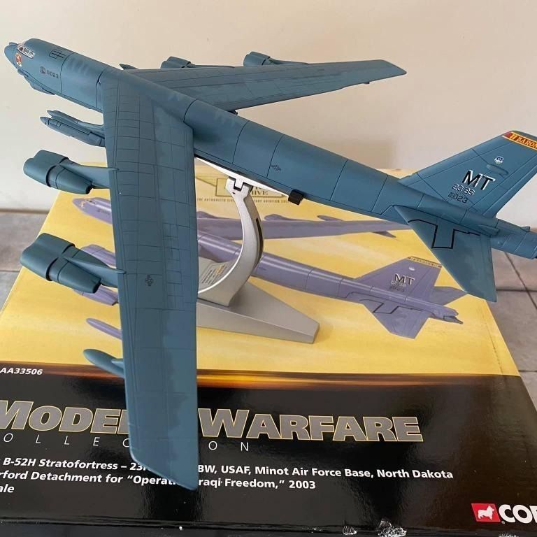 Corgi AA33506 B-52H Stratofortress - 23rd BS/5th BW, USAF, Minot AFB ...
