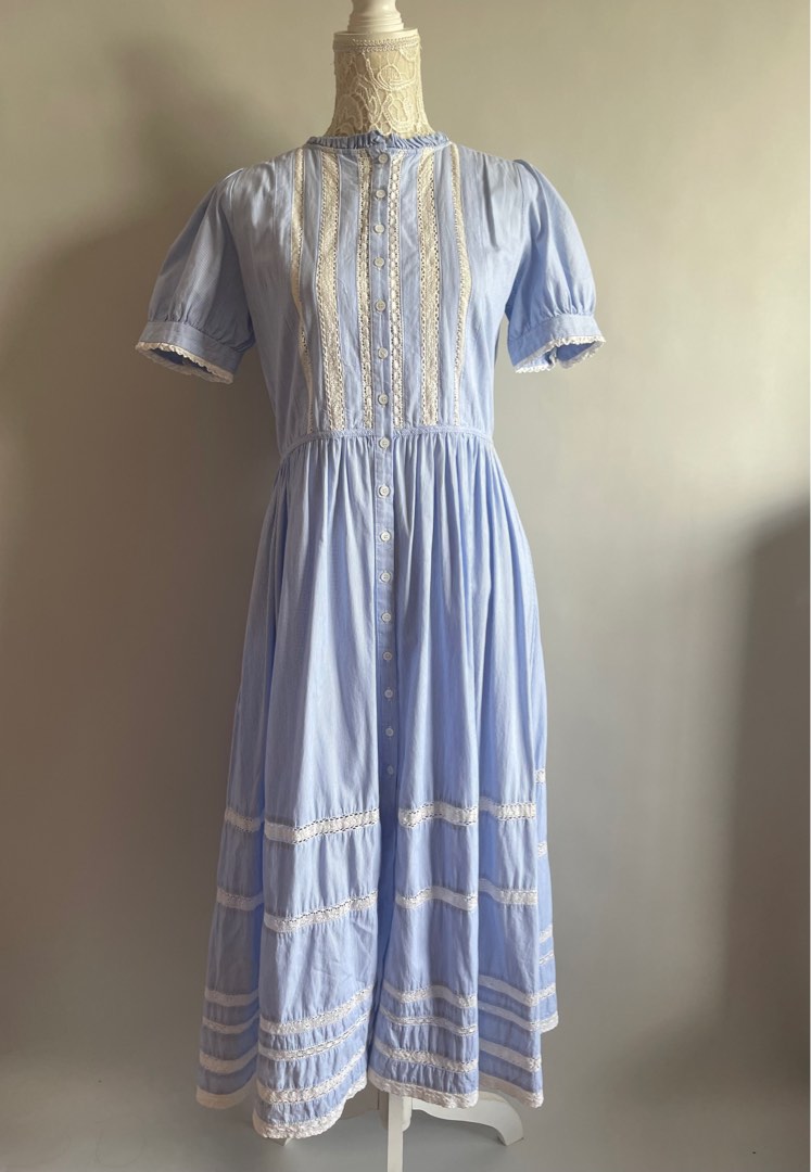 Cottagecore blue dress, Women's Fashion, Dresses & Sets, Dresses on ...