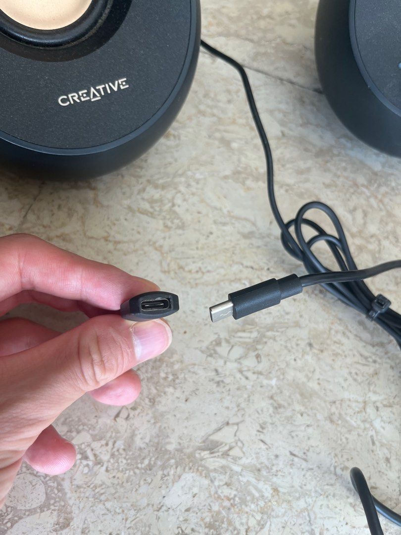 Creative Pebble V3 USB C Bluetooth speaker, Audio, Soundbars, Speakers ...