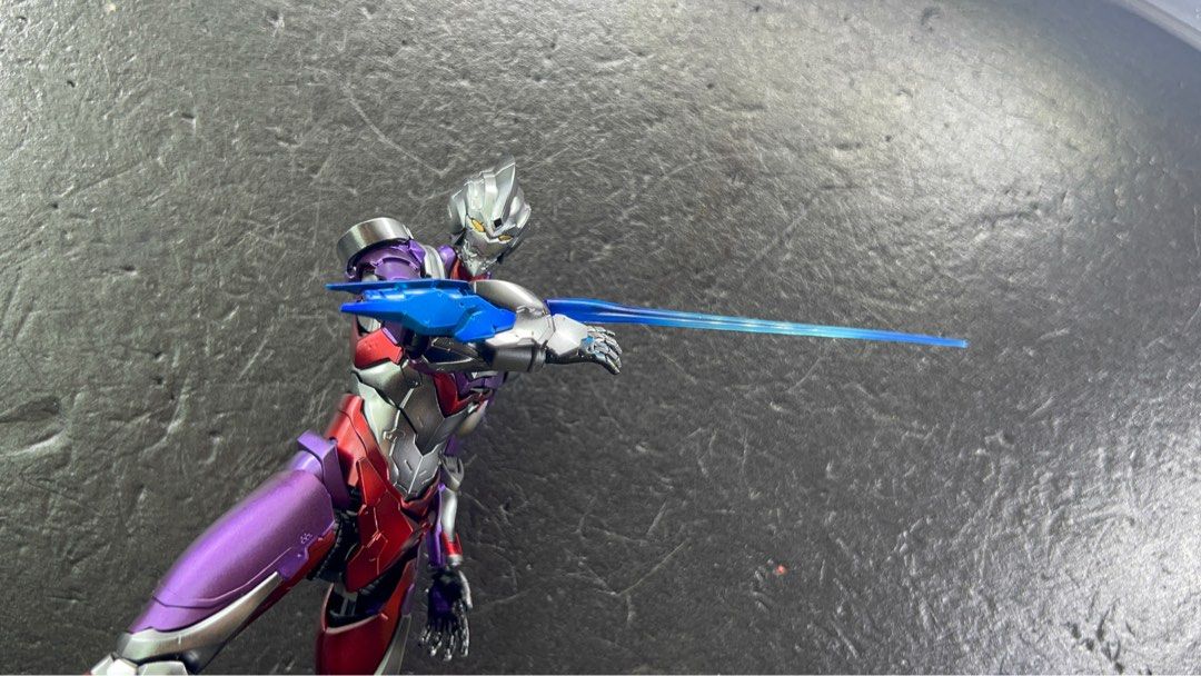 Custom Painted Figure Rise Standard Ultraman Suit Tiga, Hobbies & Toys ...
