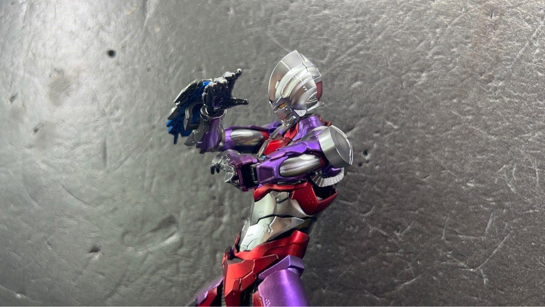 Custom Painted Figure Rise Standard Ultraman Suit Tiga, Hobbies & Toys ...