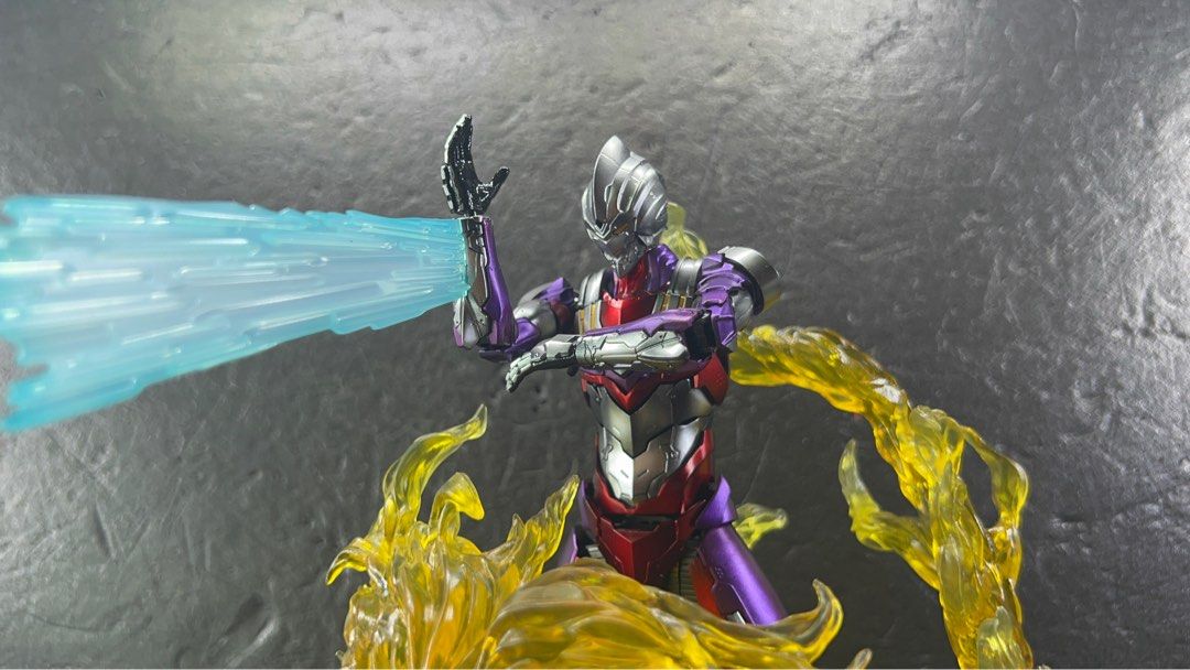 Custom Painted Figure Rise Standard Ultraman Suit Tiga, Hobbies & Toys ...