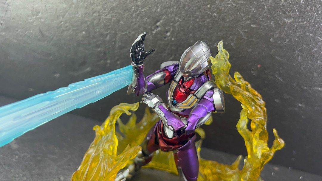 Custom Painted Figure Rise Standard Ultraman Suit Tiga, Hobbies & Toys ...