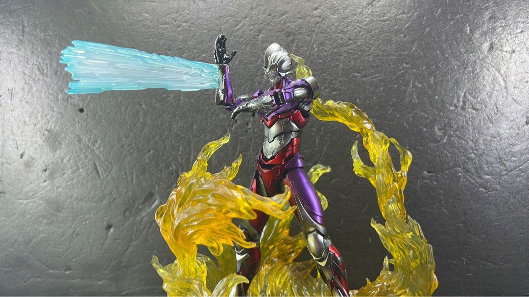 Custom Painted Figure Rise Standard Ultraman Suit Tiga, Hobbies & Toys ...