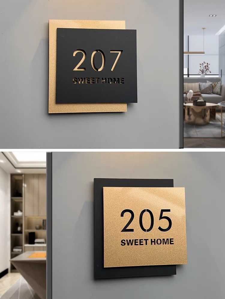 Customize House number/ door sign/ door number /street name/ company ...