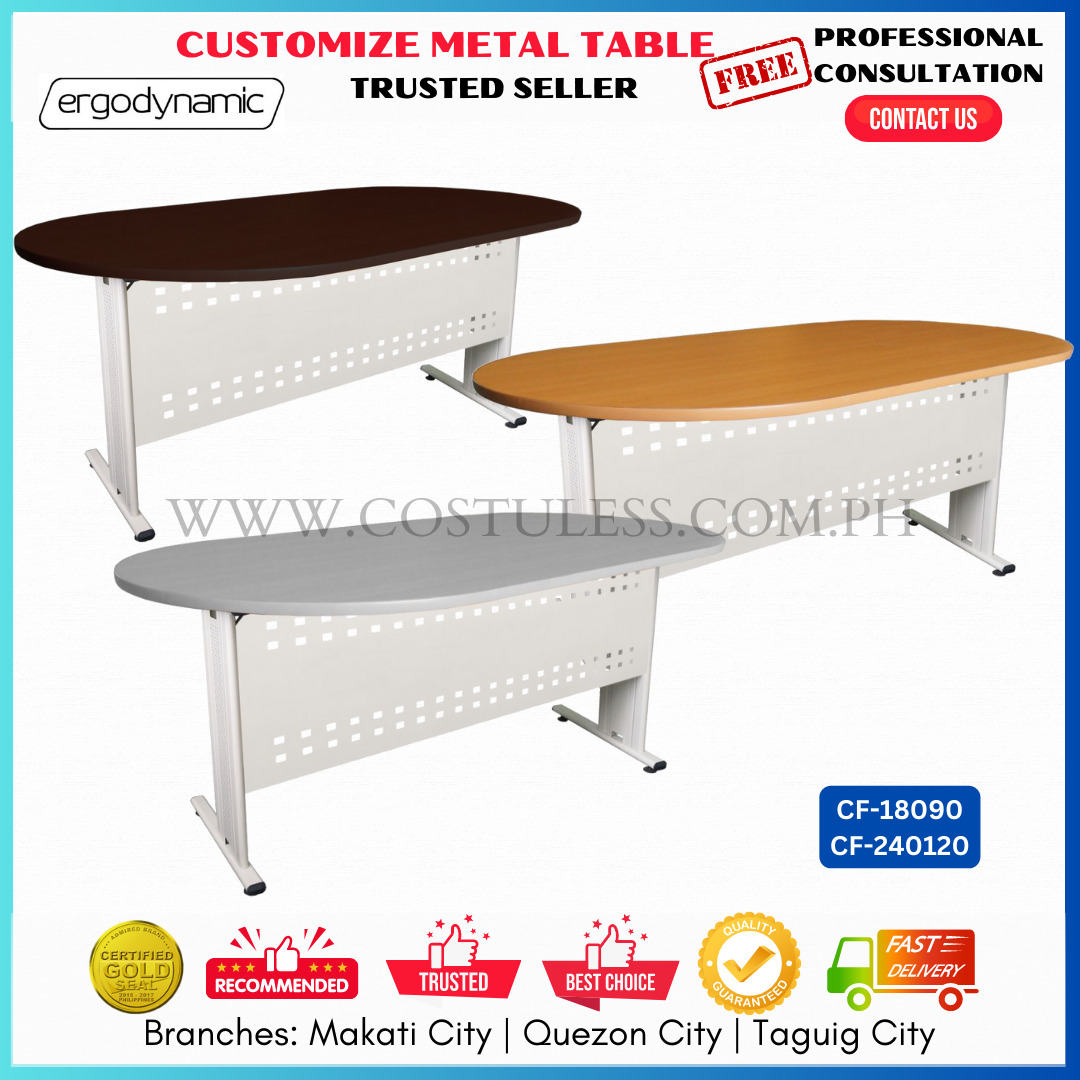 CUSTOMIZED WOODEN & METAL TABLE - Office Desk, Study Table, Desk ...