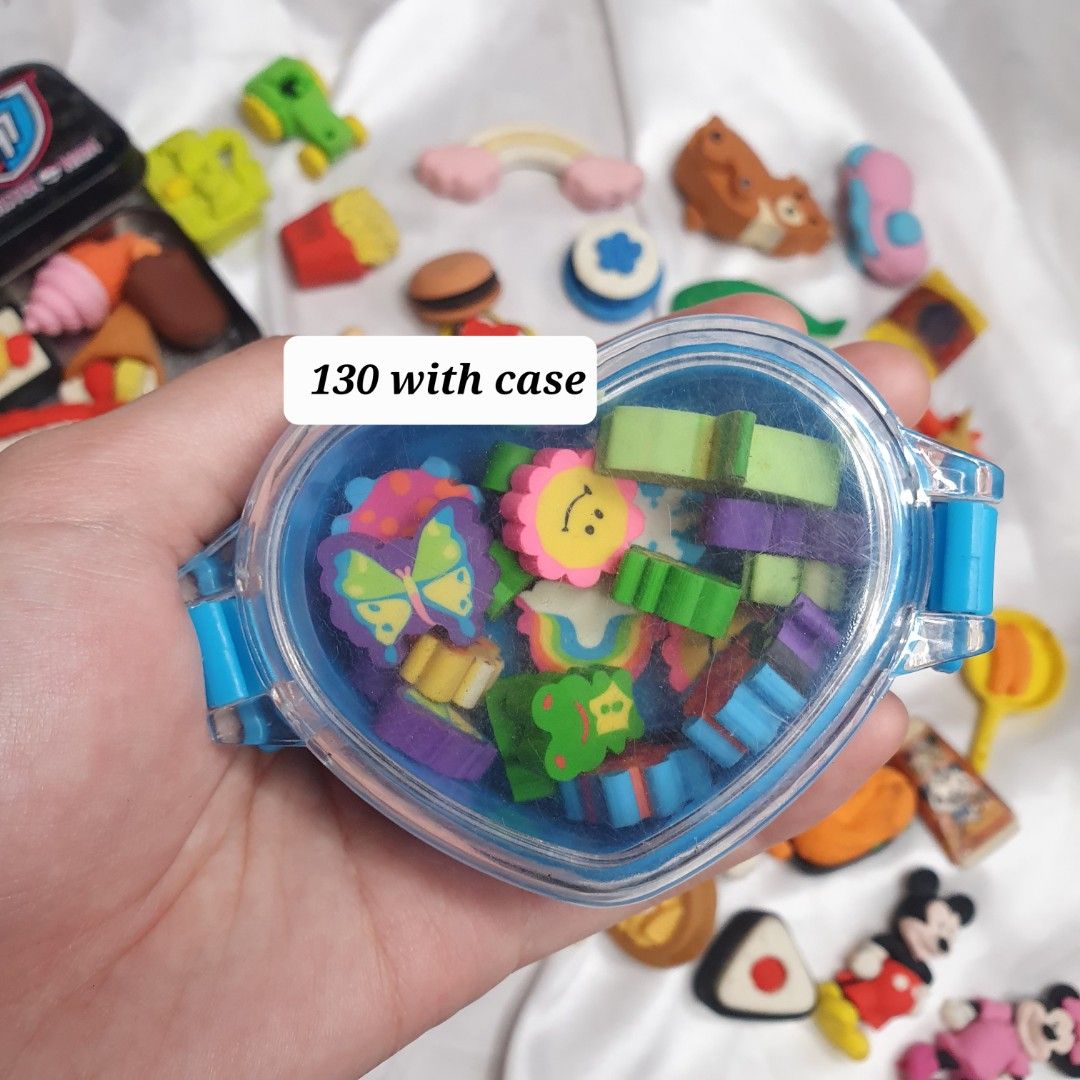 CUTE COLLECTIBLE ERASER SMALL CUTE ERASER BARBIE ERASER FOR KIDS MAKEUP ...