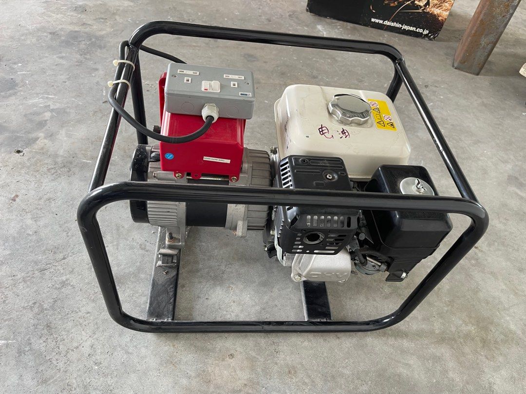 Daishin Honda Gasoline Engine Driven Generator, TV & Home Appliances ...