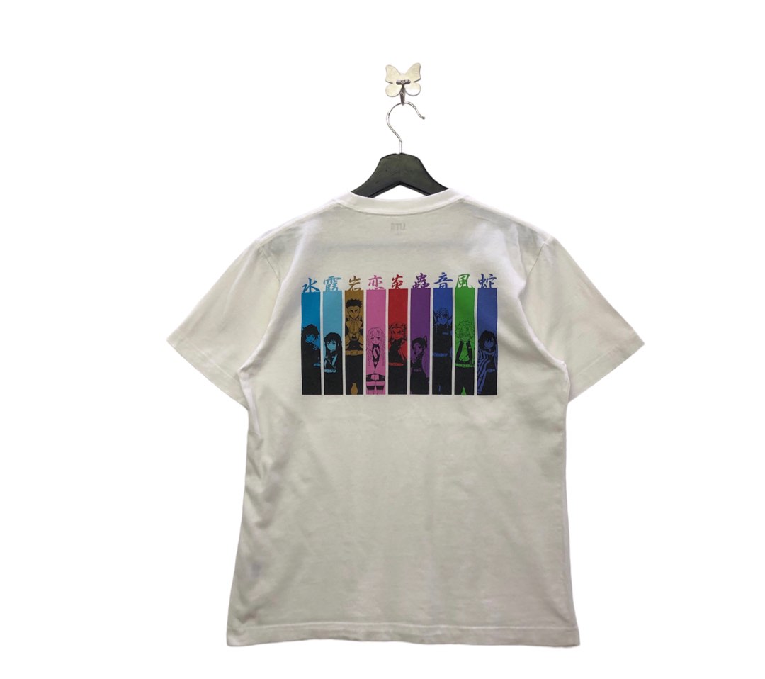 Demon Slayer Hashira X Uniqlo Tshirt, Men's Fashion, Tops & Sets ...