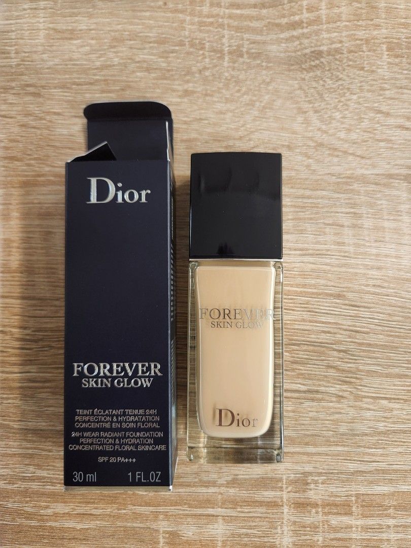 Dior Forever Skin Glow Foundation 1N, Beauty & Personal Care, Face, Makeup on Carousell